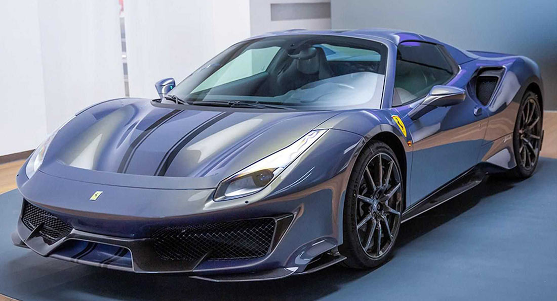 Blu Elder 488 Pista Spider Shows What Ferrari’s Tailor Made Program Can ...