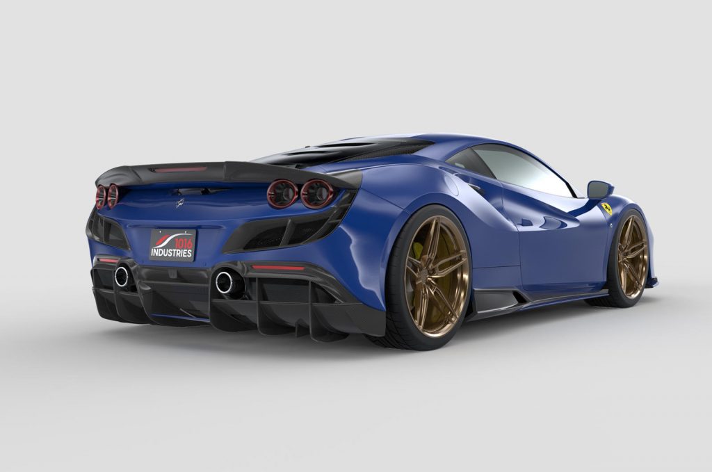 Ferrari F8 Tributo Amped Up With 3D-Printed Body Kit | Carscoops