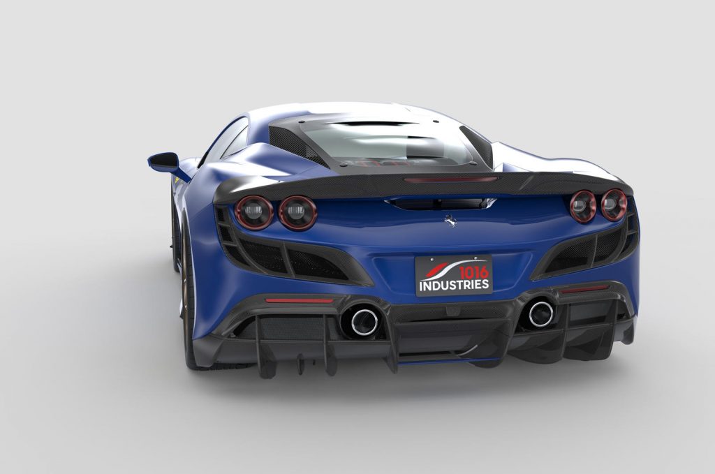 Ferrari F8 Tributo Amped Up With 3D-Printed Body Kit | Carscoops