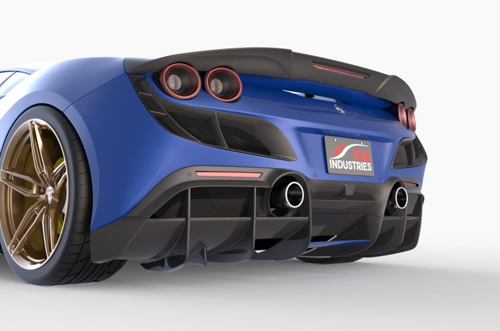 Ferrari F8 Tributo Amped Up With 3D-Printed Body Kit | Carscoops