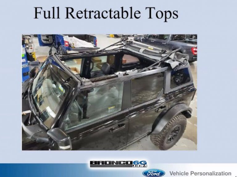 These Are Some Of The 2021 Ford Bronco’s Official Accessories | Carscoops