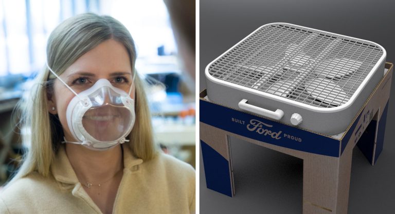 Ford Develops Clear N95 Masks And Cheap Air Filtration Kit In Battle ...