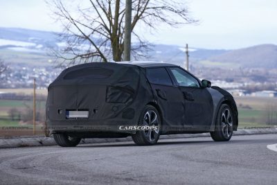Kia CV Spied Testing Again As All-Electric Crossover’s Launch Nears ...
