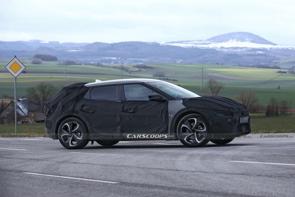 Kia CV Spied Testing Again As All-Electric Crossover’s Launch Nears ...