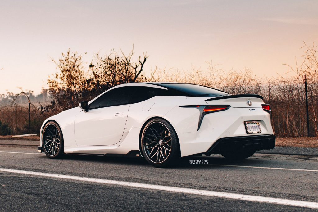 Lexus LC500 Looks Even Better With These ‘Carbon Fiber’ Wheels | Carscoops