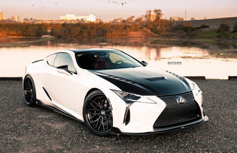 Lexus LC500 Looks Even Better With These ‘Carbon Fiber’ Wheels | Carscoops