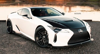 Lexus LC500 Looks Even Better With These ‘Carbon Fiber’ Wheels | Carscoops