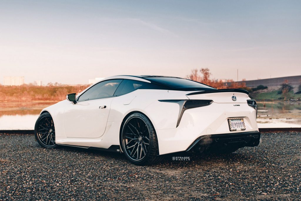 Lexus LC500 Looks Even Better With These ‘Carbon Fiber’ Wheels | Carscoops
