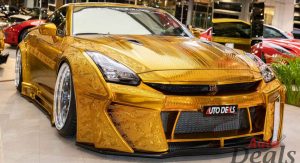 Gold Chrome 820 HP 2014 Nissan GT-R Goes For Over Half A Million ...