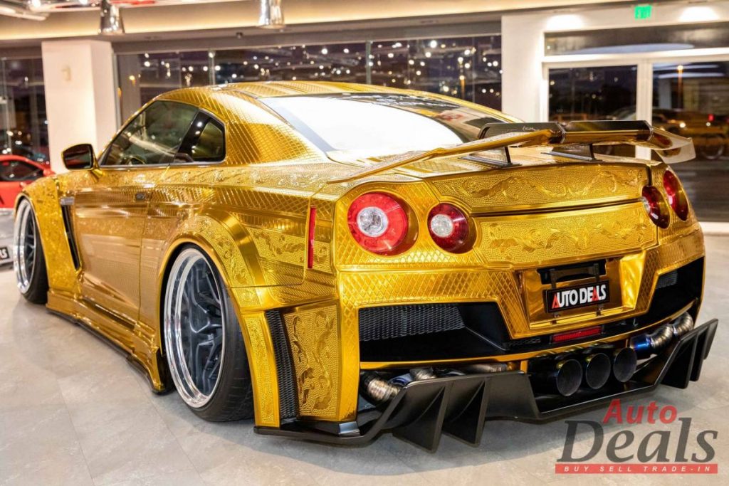 Gold Chrome 820 HP 2014 Nissan GT-R Goes For Over Half A Million ...