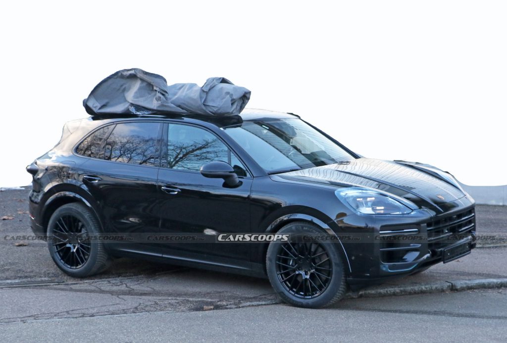 Porsche Cayenne Facelift Spied Testing With New Front And Rear Design ...