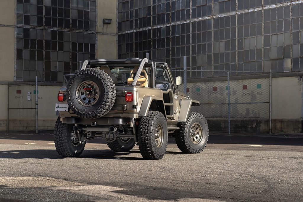 Custom Shop Takes New Jeep Wrangler JL And Gives Its An ’80s / ’90s YJ ...