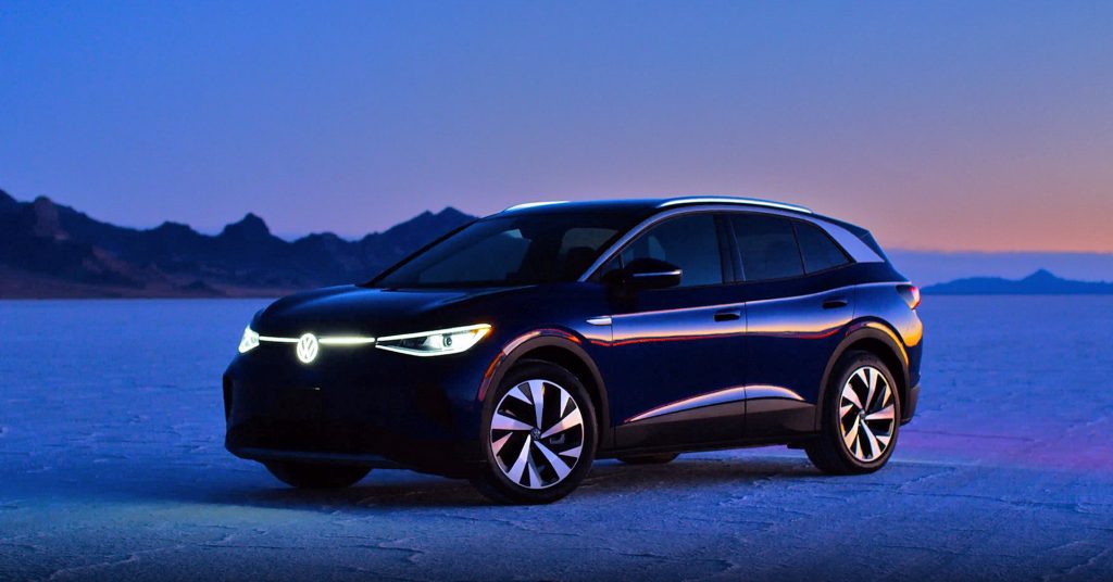 The Volkswagen ID. 4 Will Talk To You Using Light | Carscoops
