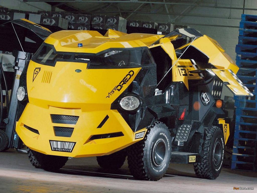 Roll Into Mega-City One With This Heavily Modified Land Rover From ...