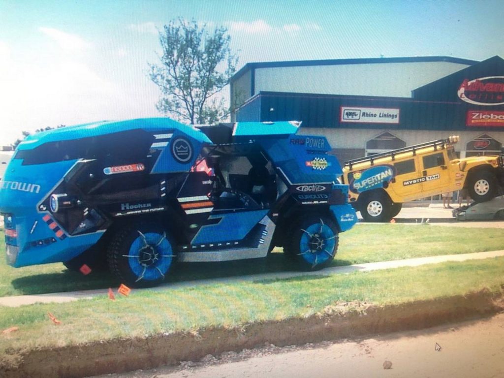 Roll Into Mega-City One With This Heavily Modified Land Rover From ...