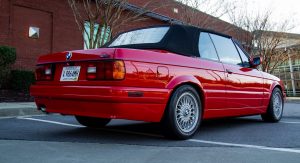 Live Out Your 90s Wall Street Broker Dreams With This Brilliant Red E30 ...