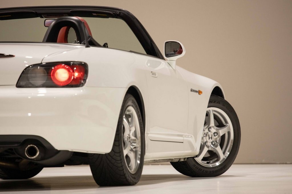 This Low-Mileage White-On-Red Honda S2000 Has Already Attracted A High ...