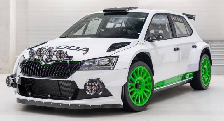 Skoda Celebrates 120 Years Of Racing With Fabia Rally2 Evo Edition 120 ...
