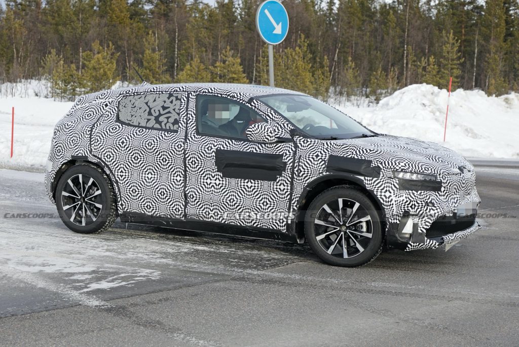New Electric Renault Megane Prototype Caught For The First Time | Carscoops
