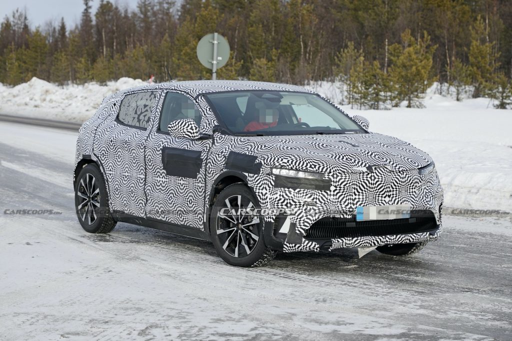 New Electric Renault Megane Prototype Caught For The First Time | Carscoops