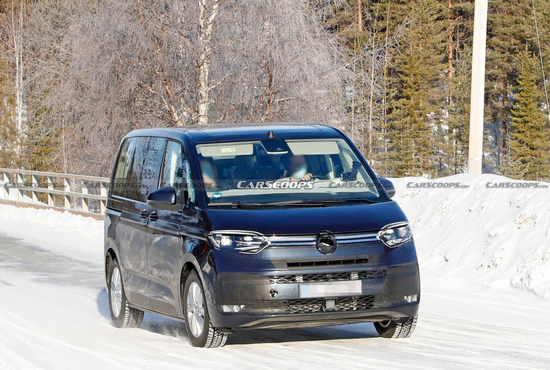 VW T7 Multivan Spied And Teased Ahead Of Its Impending Debut | Carscoops