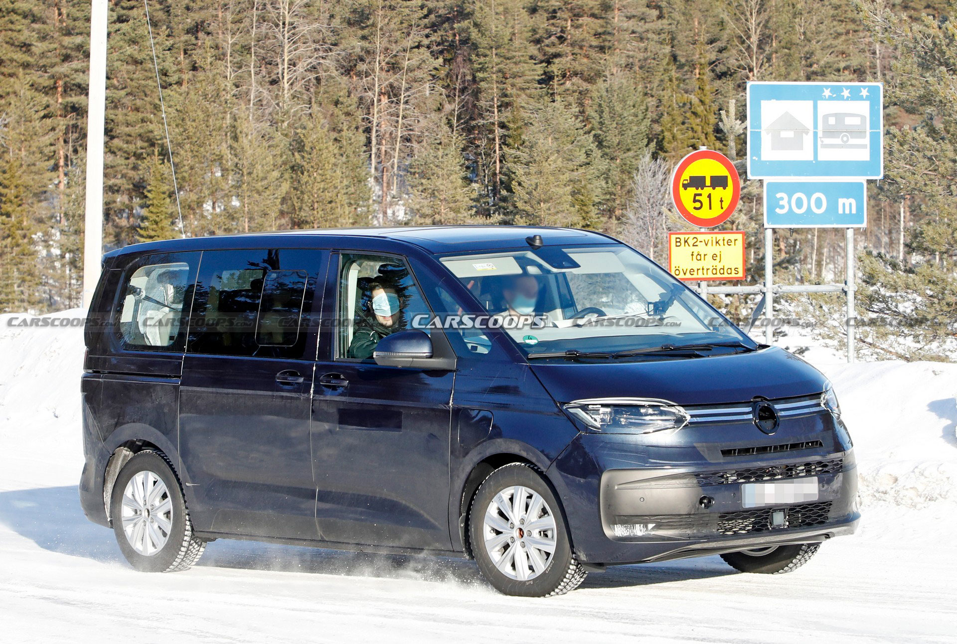 VW T7 Multivan Spied And Teased Ahead Of Its Impending Debut | Carscoops