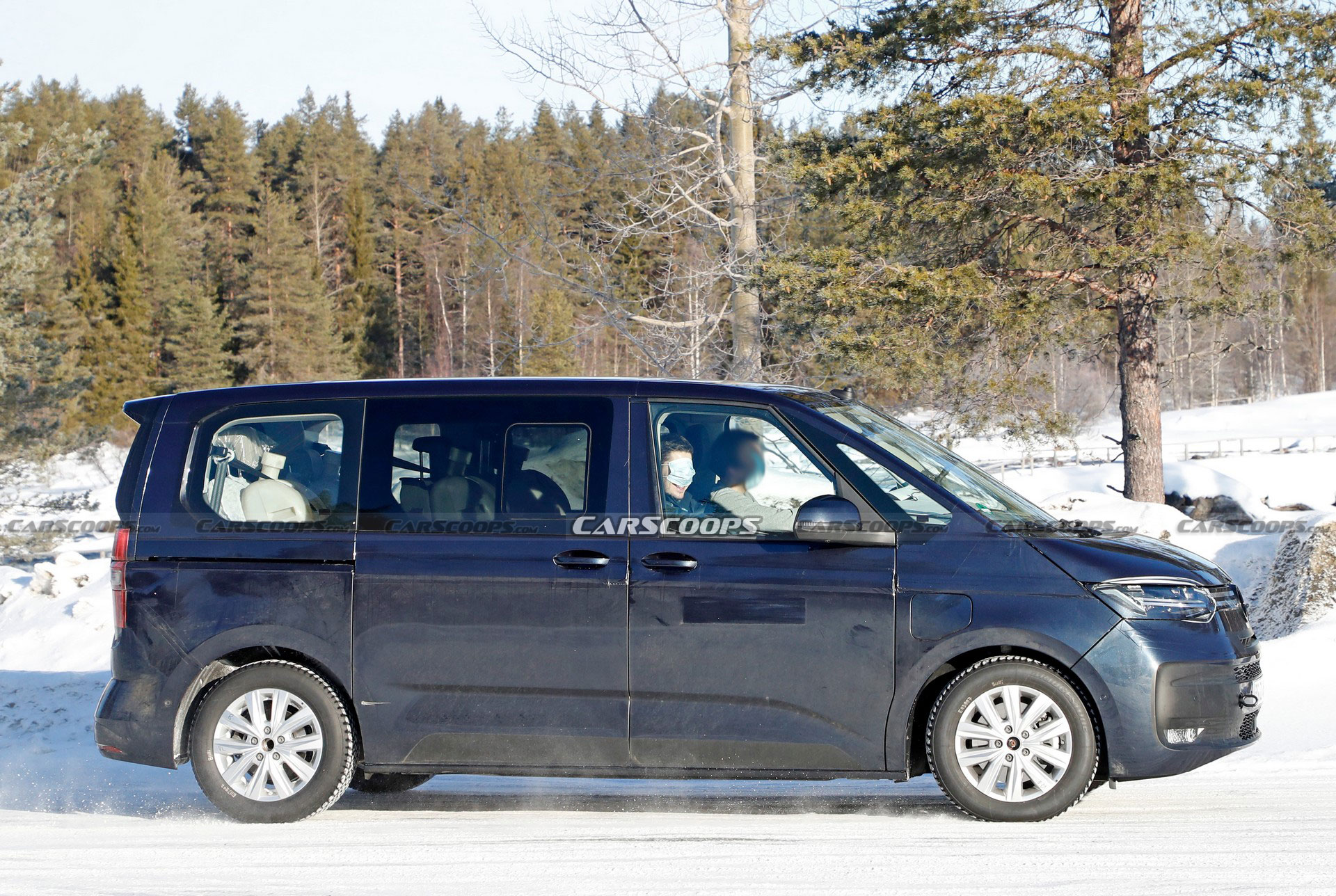 VW T7 Multivan Spied And Teased Ahead Of Its Impending Debut | Carscoops