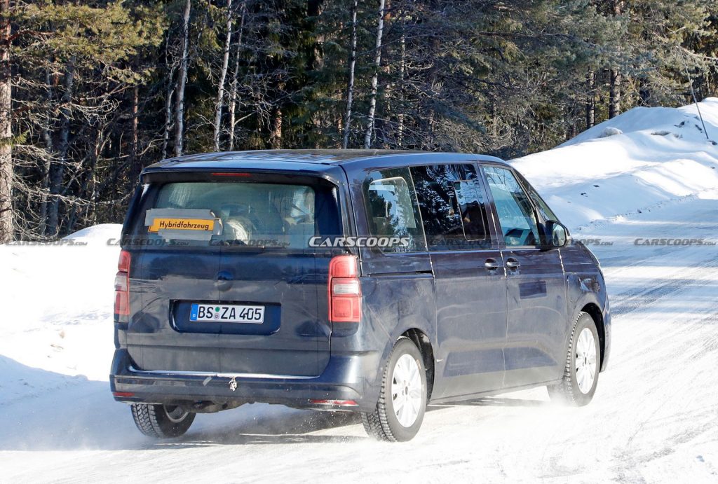 VW T7 Multivan Spied And Teased Ahead Of Its Impending Debut | Carscoops