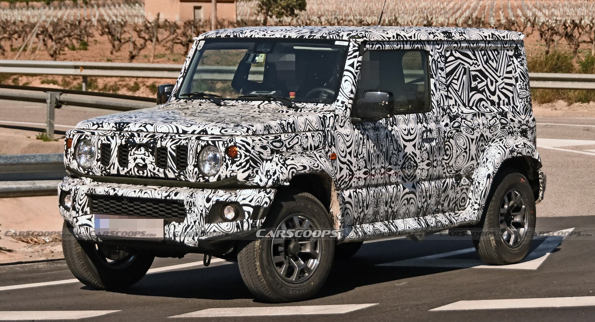 Long Wheelbase Jimny Spied, Is Suzuki Readying A Light Commercial ...