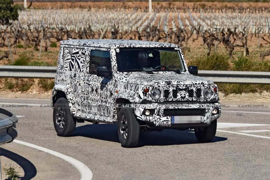 Long Wheelbase Jimny Spied, Is Suzuki Readying A Light Commercial ...