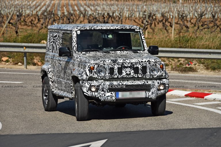 Long Wheelbase Jimny Spied, Is Suzuki Readying A Light Commercial ...