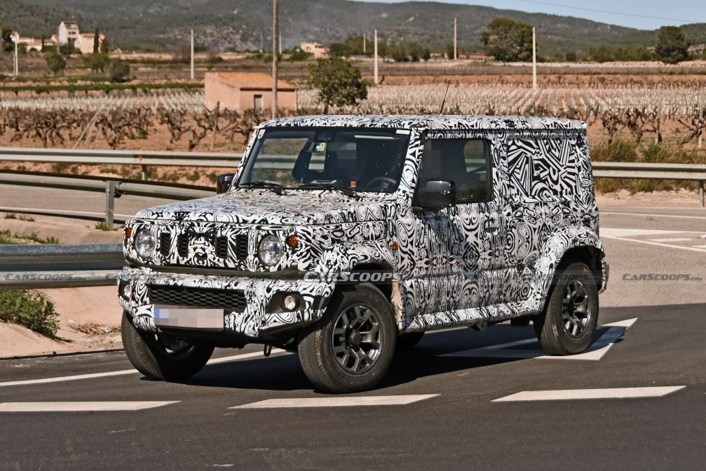 Long Wheelbase Jimny Spied, Is Suzuki Readying A Light Commercial ...