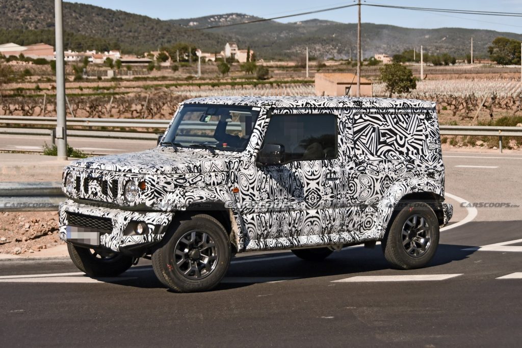 Long Wheelbase Jimny Spied, Is Suzuki Readying A Light Commercial ...