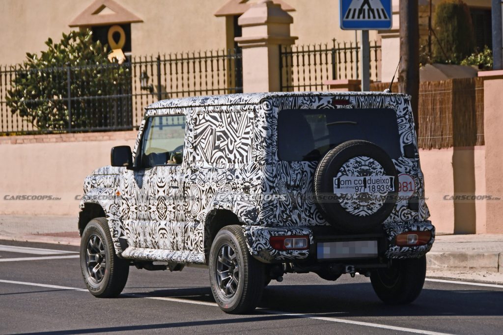 Long Wheelbase Jimny Spied, Is Suzuki Readying A Light Commercial ...