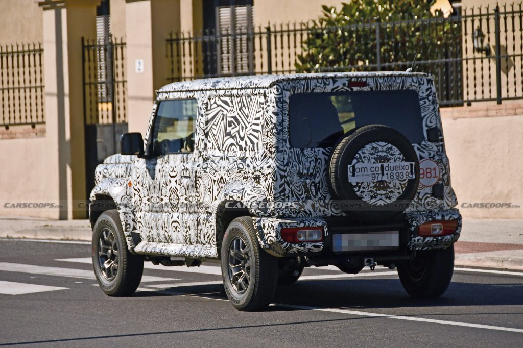 Long Wheelbase Jimny Spied, Is Suzuki Readying A Light Commercial ...