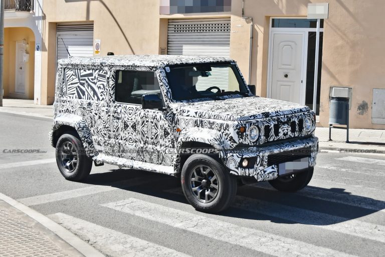 Long Wheelbase Jimny Spied, Is Suzuki Readying A Light Commercial ...
