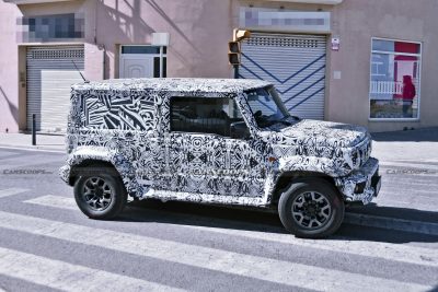 Long Wheelbase Jimny Spied, Is Suzuki Readying A Light Commercial ...