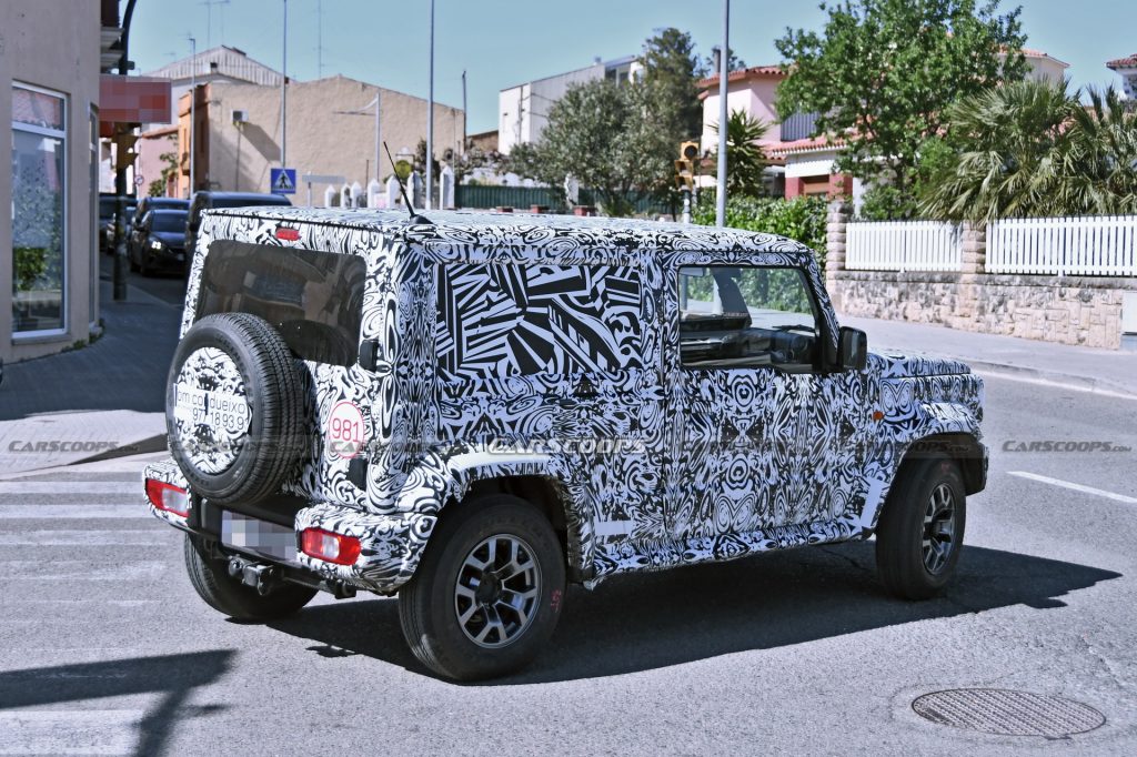 Long Wheelbase Jimny Spied, Is Suzuki Readying A Light Commercial ...