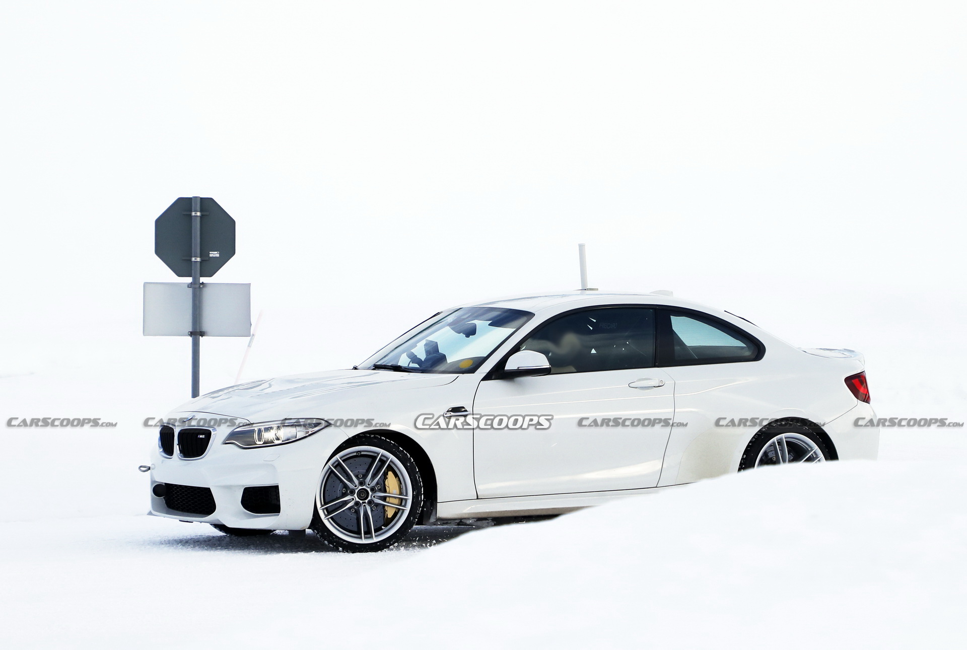 Mystery BMW M2 Test Mule Spotted With An Electric Powertrain | Carscoops