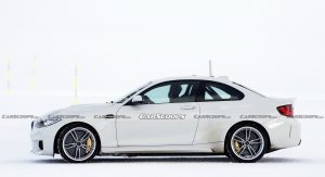 Mystery BMW M2 Test Mule Spotted With An Electric Powertrain | Carscoops