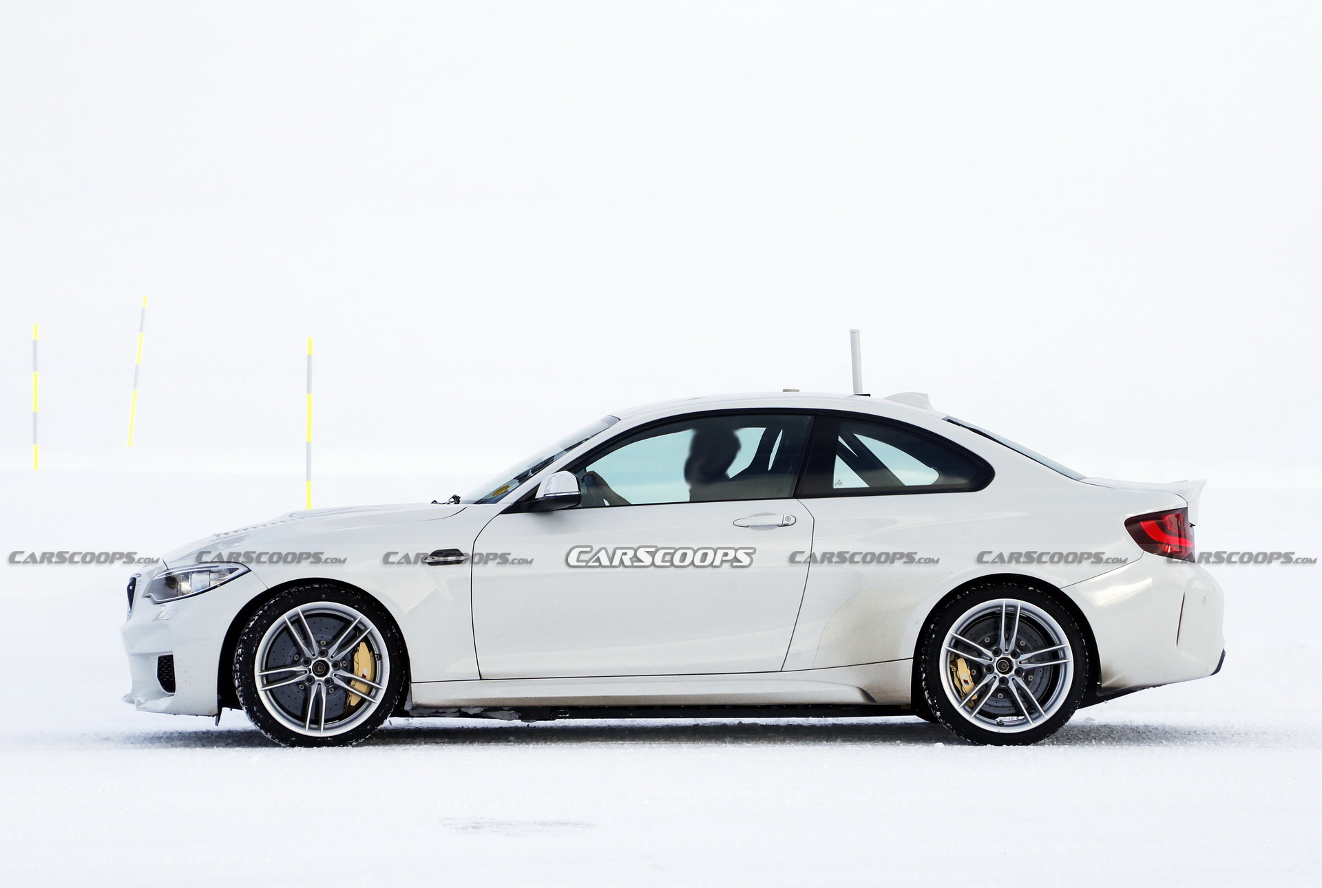 Mystery BMW M2 Test Mule Spotted With An Electric Powertrain | Carscoops