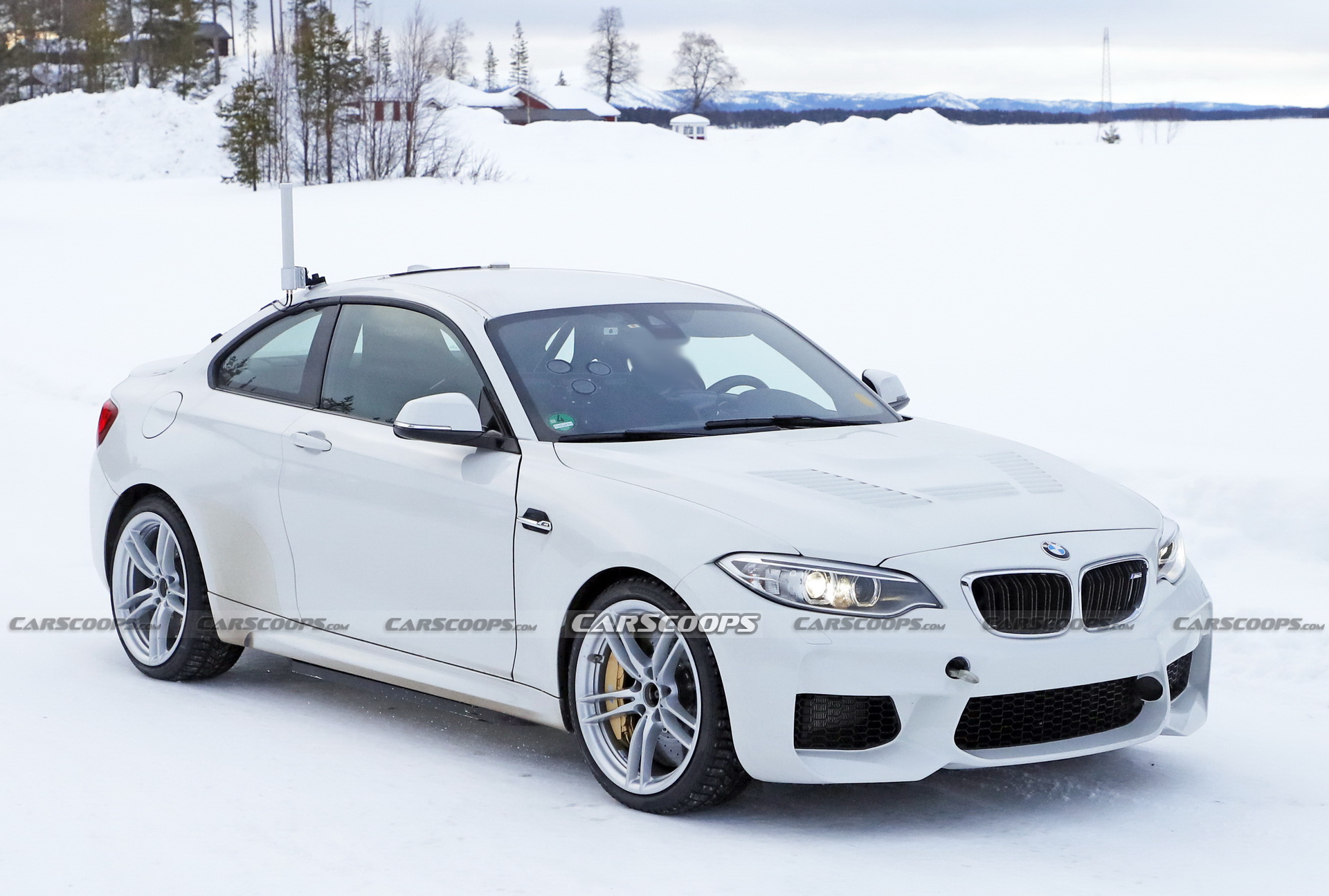 Mystery BMW M2 Test Mule Spotted With An Electric Powertrain | Carscoops