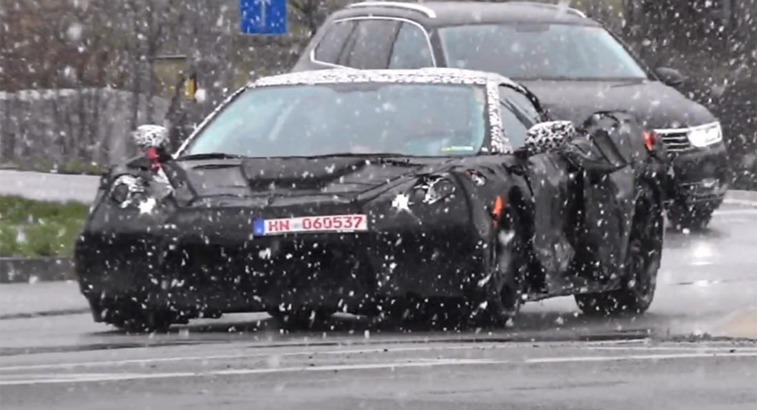 Chevrolet Starts Testing C8 Corvette In Germany, Is It A Z06? | Carscoops
