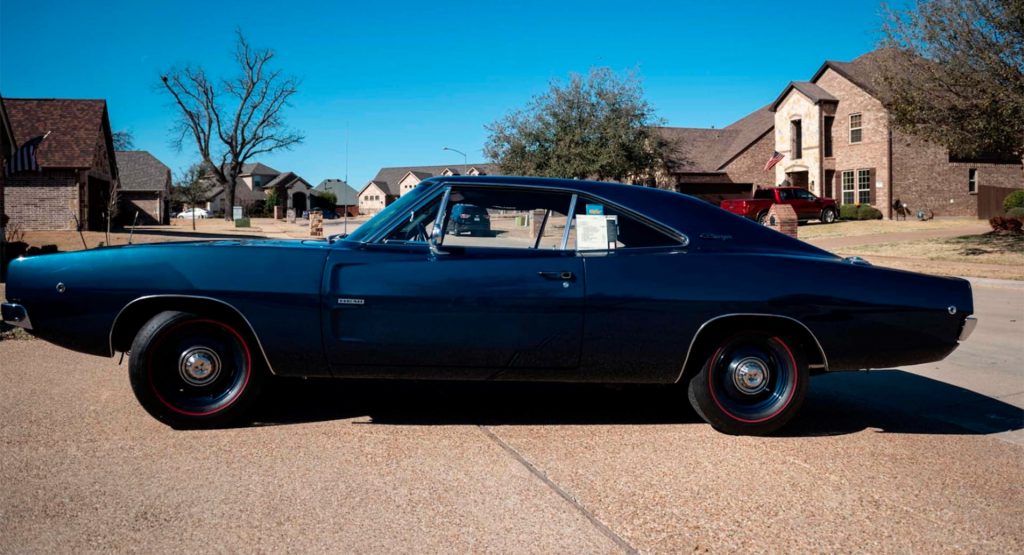 Midnight Blue Dodge Charger