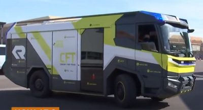 First Electric Fire Truck (With A Lil’ Help From Diesel Generator ...