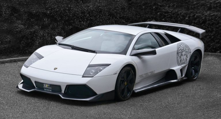 A Weird And Pretty Rare Lamborghini Murcielago Versace Is Currently Up ...