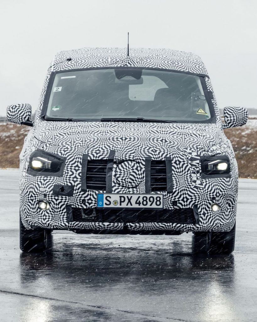 Mercedes-Benz Previews All-Electric eCitan Minivan | Carscoops