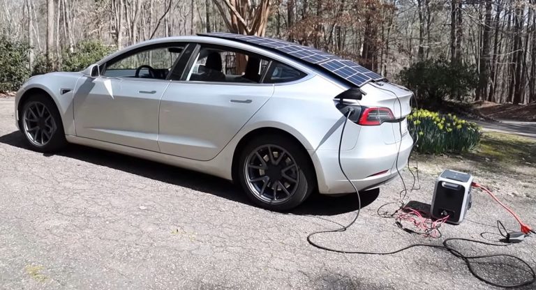 Solar Panels On A Model 3’s Roof Might Be Good In An Emergency, But ...