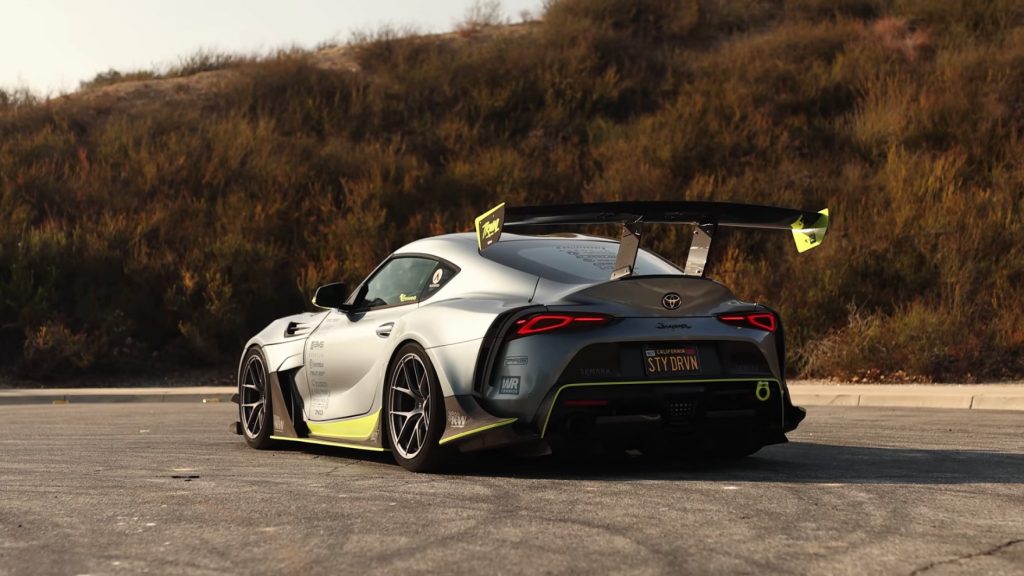 Toyota Supra With Wild Widebody Kit, Huge Wing Looks Bonkers | Carscoops
