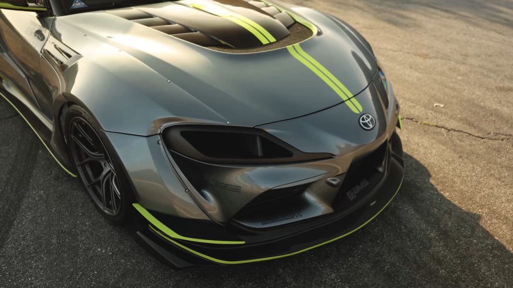 Toyota Supra With Wild Widebody Kit, Huge Wing Looks Bonkers | Carscoops